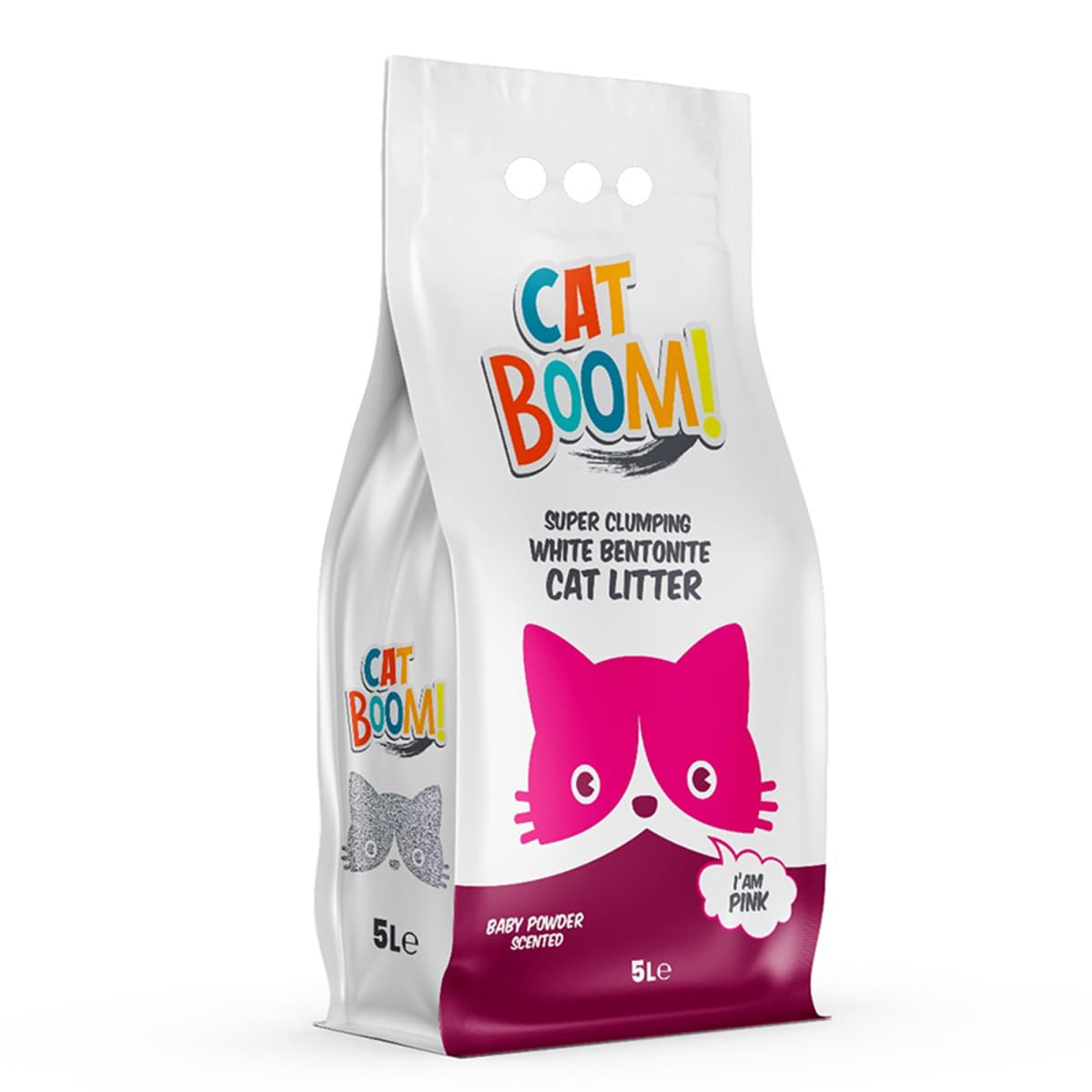 Cat Boom 5 LT Άμμος Γάτας Baby Powder - 5867