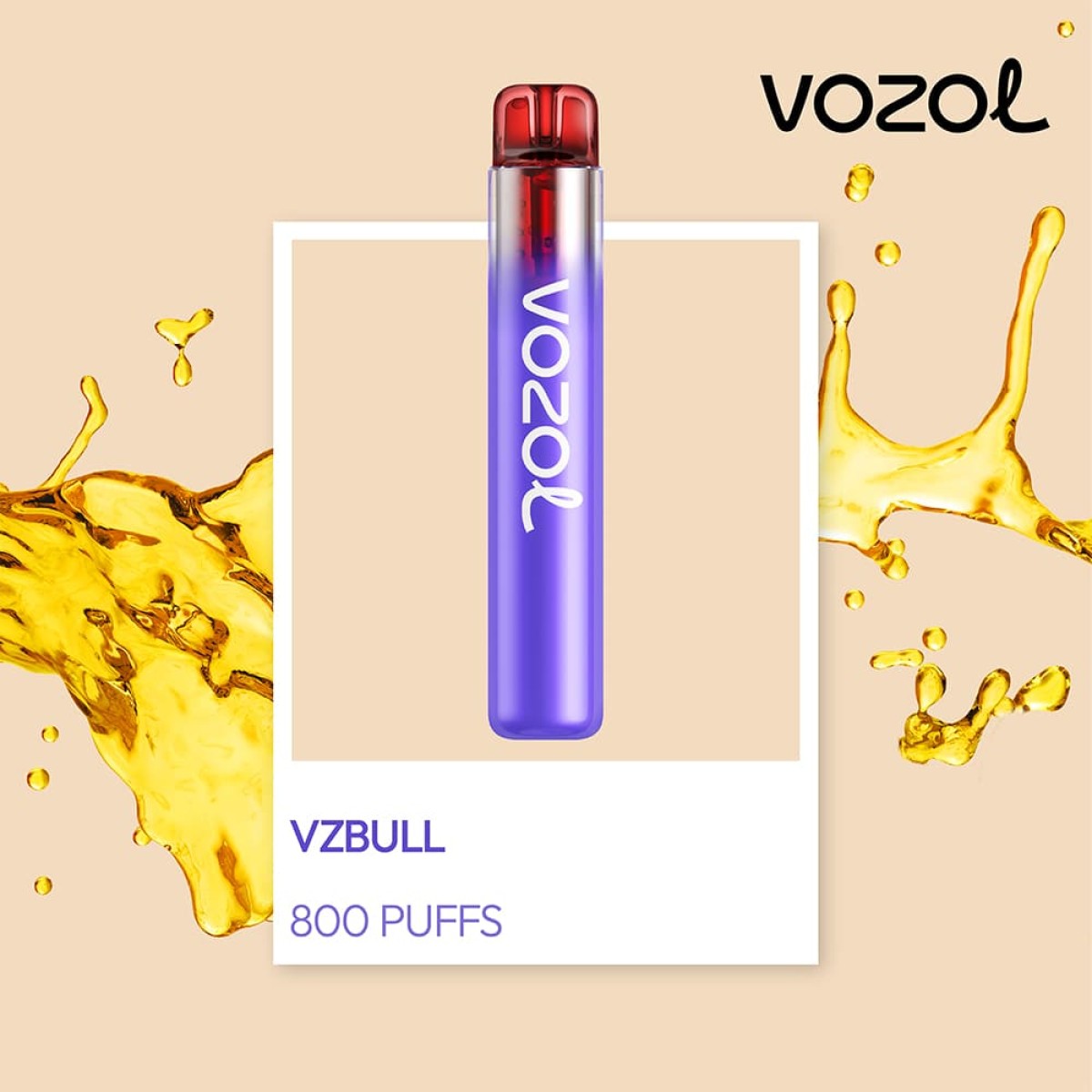 Vozol Neon 800 Vape μιας χρήσης 2ml 2 Mg 800 Puffs Vzbull 4023
